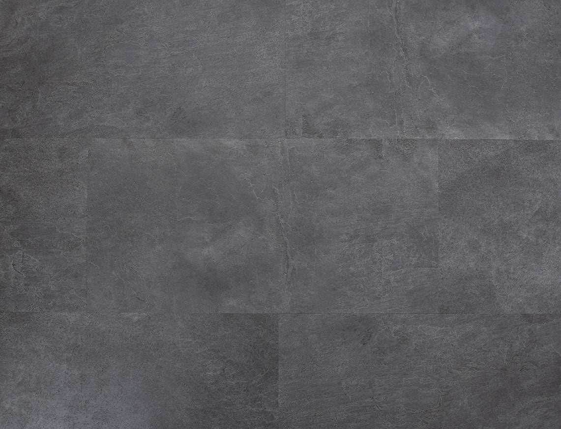 Hamilton 2mm Charcoal Marble Tile LVT – Canopy Flooring